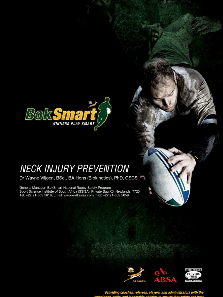 BokSmart - Neck Injury Prevention | PDF | Anatomical Terms Of Motion ...