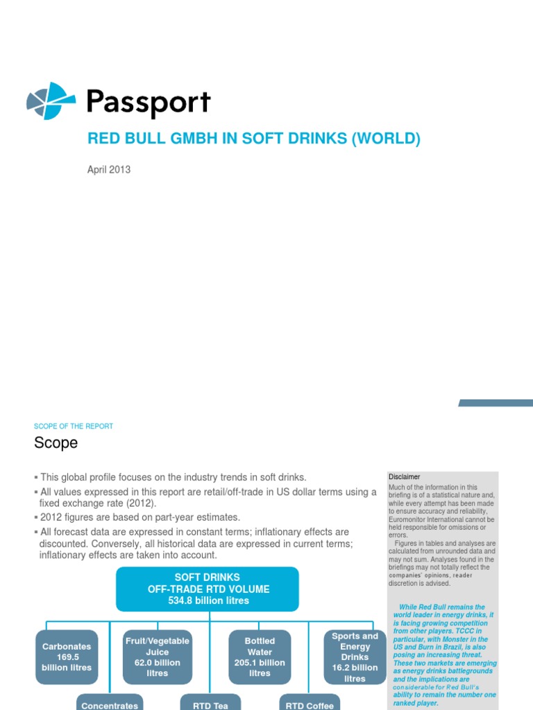 RedBull Company Profile SWOT Analysis | PDF | Pepsi Co | Brand