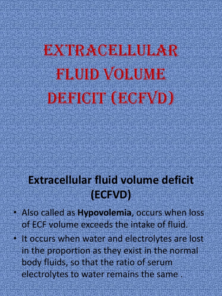 Fluid and Electrolytes Report!! | PDF | Medical Specialties | Clinical ...