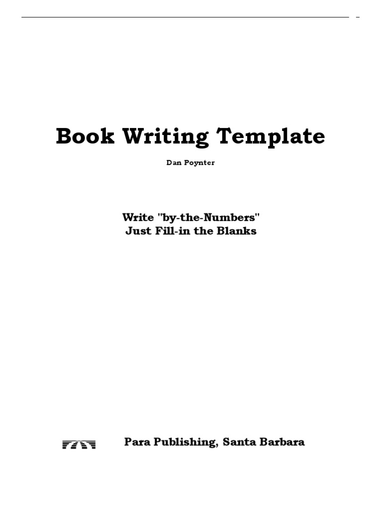 P-47 WN-Book Writing Layout Template | PDF