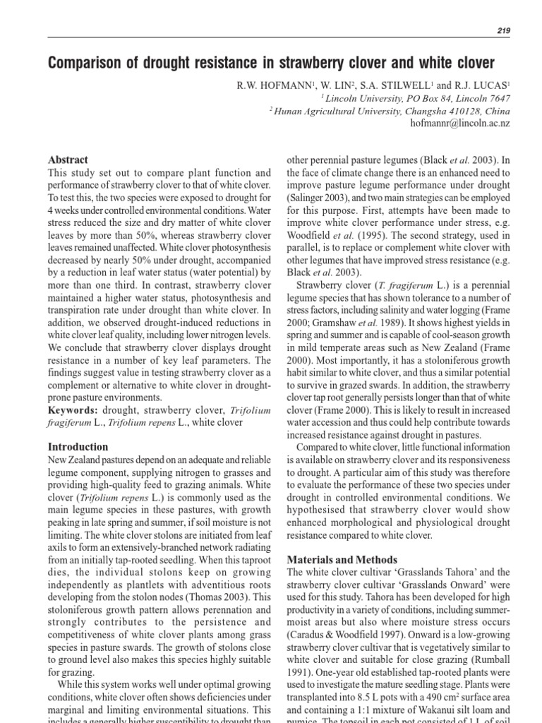 Nzgrassland Publication 171 | PDF | Stoma | Botany