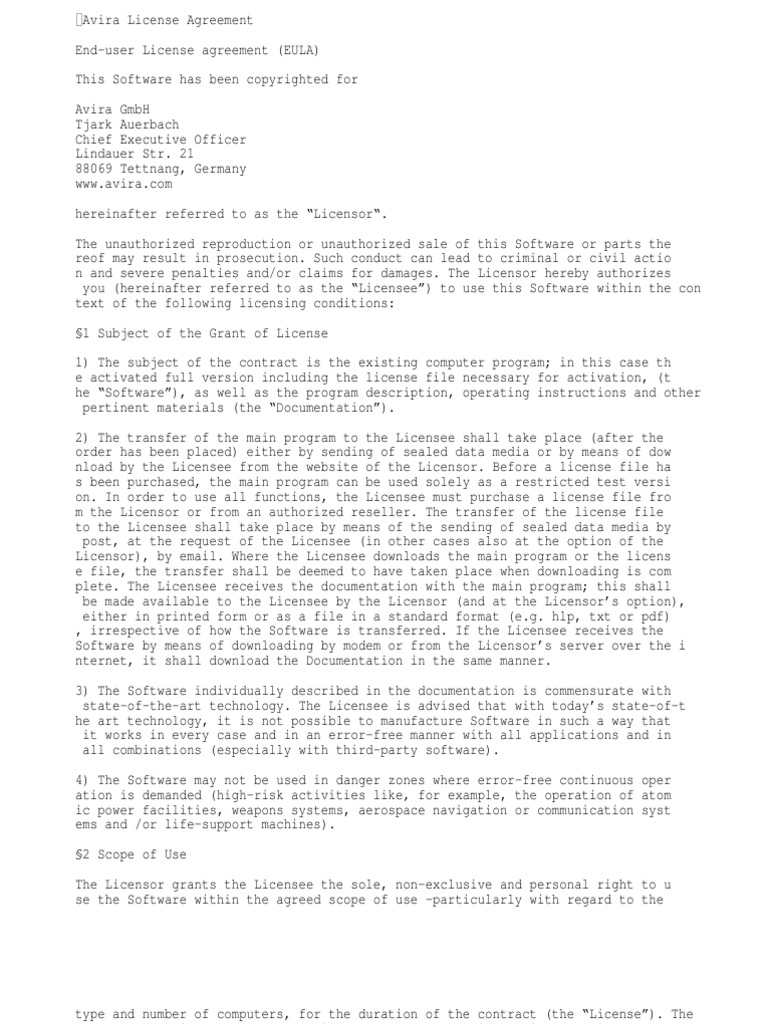 Eula | PDF | License | Damages