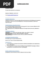 CA Inter Resume Format | PDF | Cognition | Cognitive Science