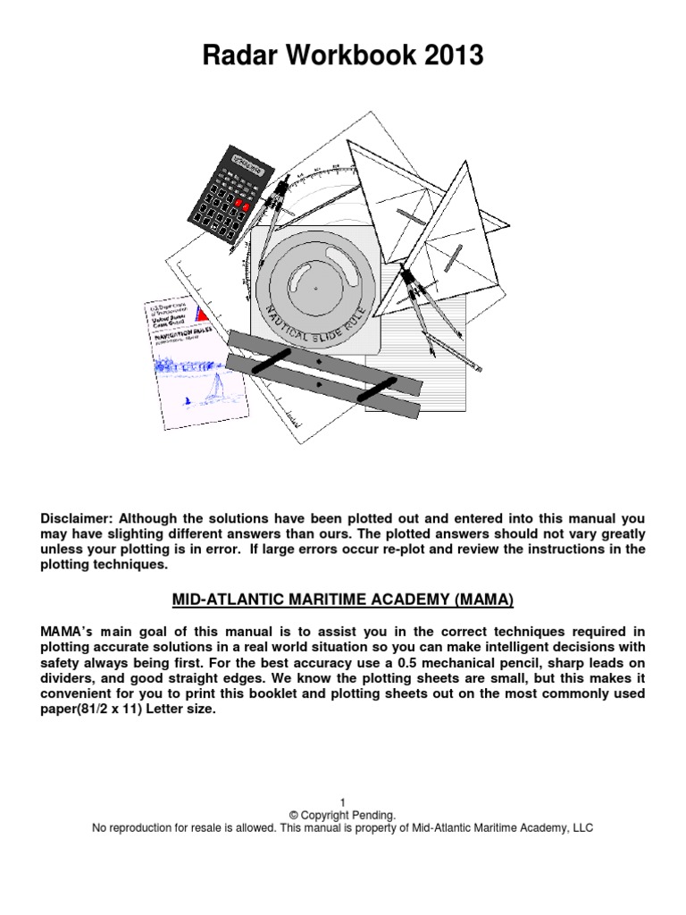 Radar Workbook 2013 | Radar | Speed