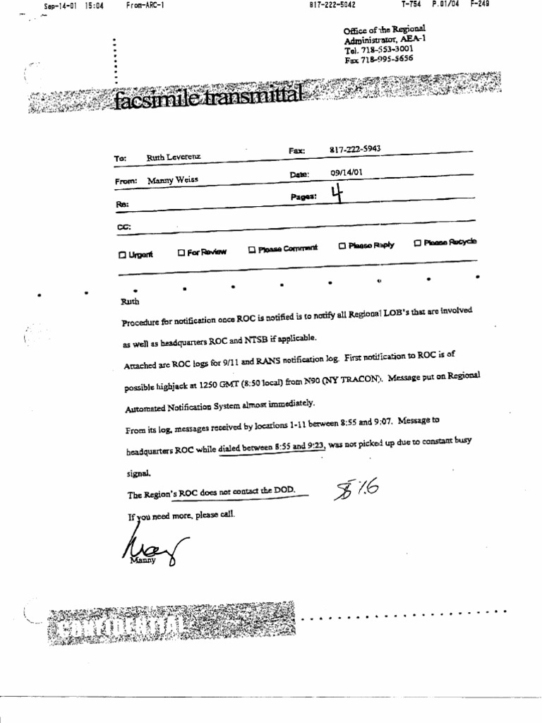 T8 B17 FAA Trips 2 of 3 FDR - Eastern Region Operations Center ...