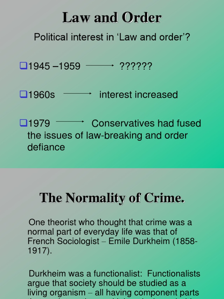 The Normality of Crime | PDF | Crime & Violence | Crime Thriller