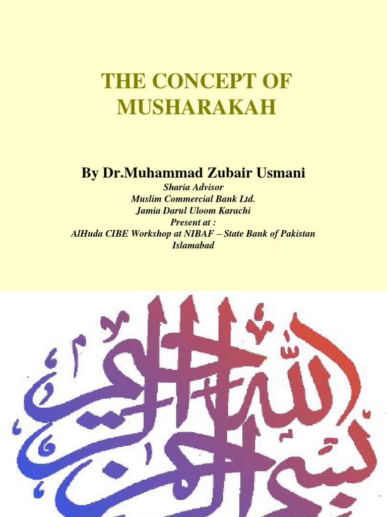 Understanding Musharakah Principles | PDF