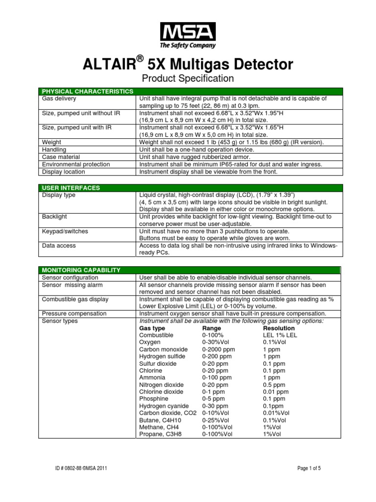 0802 88 MC Altair 5x Specs | PDF | Battery (Electricity) | Battery Charger
