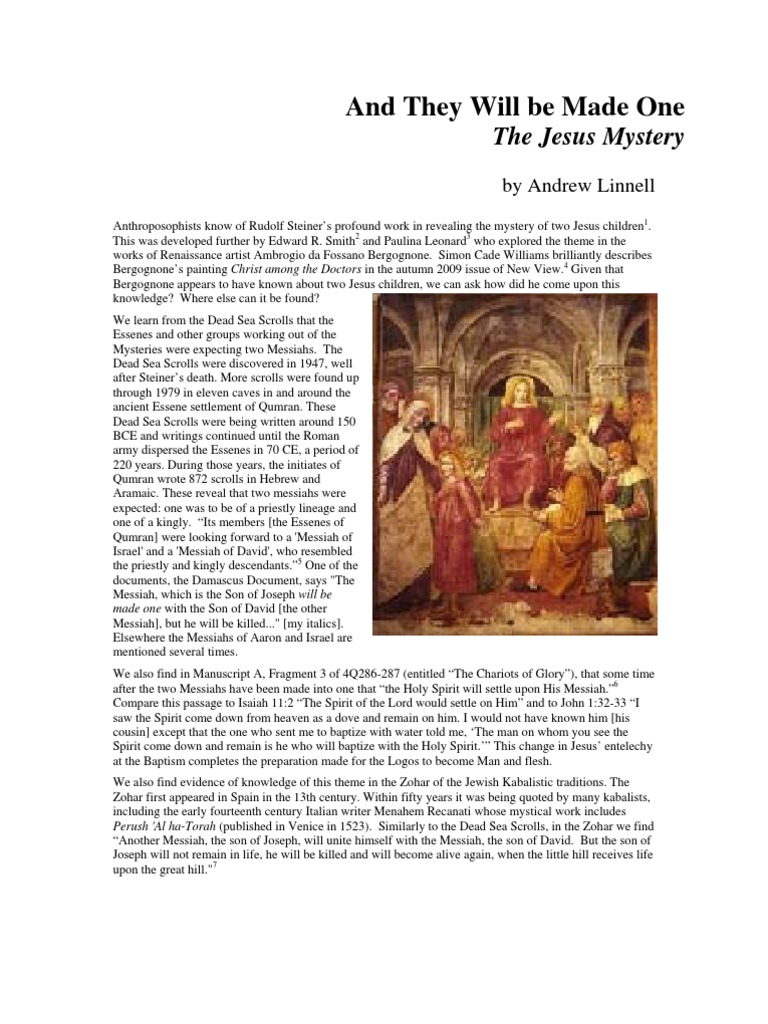 Mystery of The Two Messiahs | PDF | Leonardo Da Vinci | John The Baptist