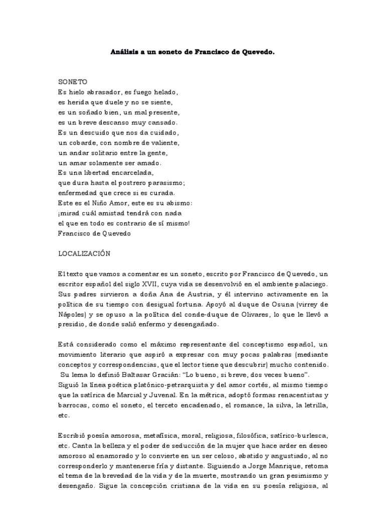 análisis a un soneto.pdf | Rima | Sonetos