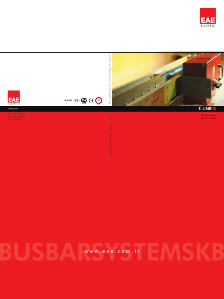 EAE Busbar Systems Overview | PDF | Insulator (Electricity ...