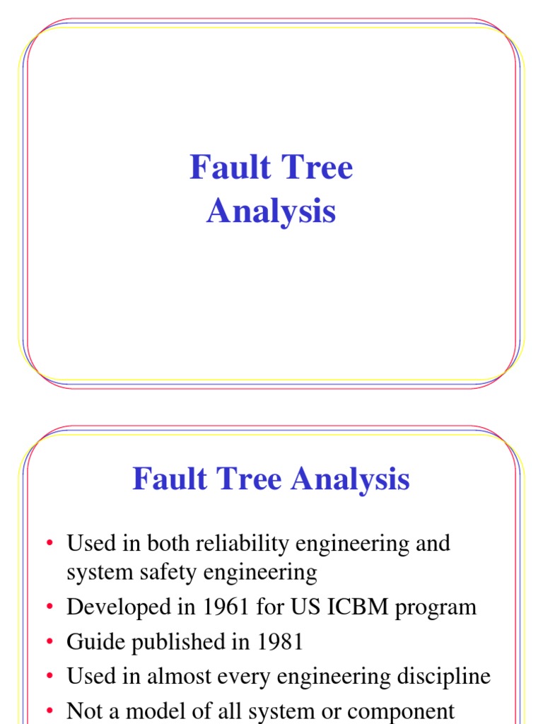 Fault Tree | PDF | Risk | Reliability Engineering