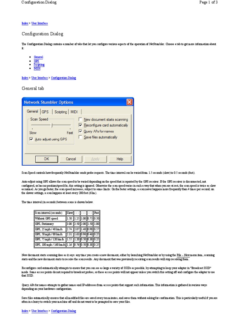 NetStumbler Guide2 | PDF | Bluetooth | Image Scanner