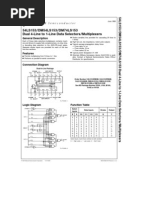 7485 Datasheet | PDF | Electrical Engineering | Electricity
