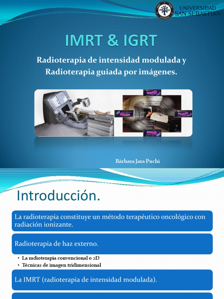 Imrt & Igrt | PDF | Terapia de radiación | Ct Scan