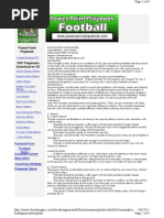 Football Practice Plan | PDF | American Football | Football Codes