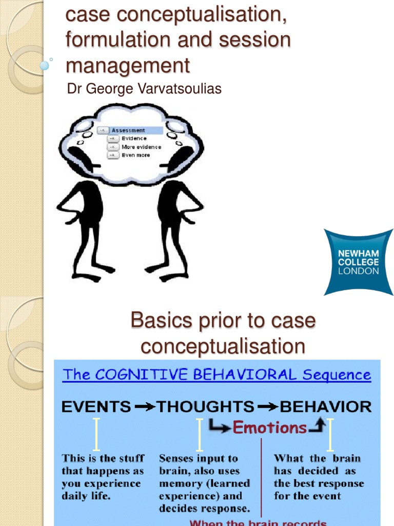 Contextualise CBT Skills Within Case Conceptualisation, Formulation | PDF | Anxiety | Major ...