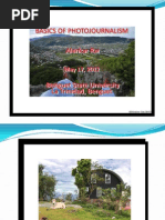 Photojournalism: Captions and Cutlines | PDF | News | Verb