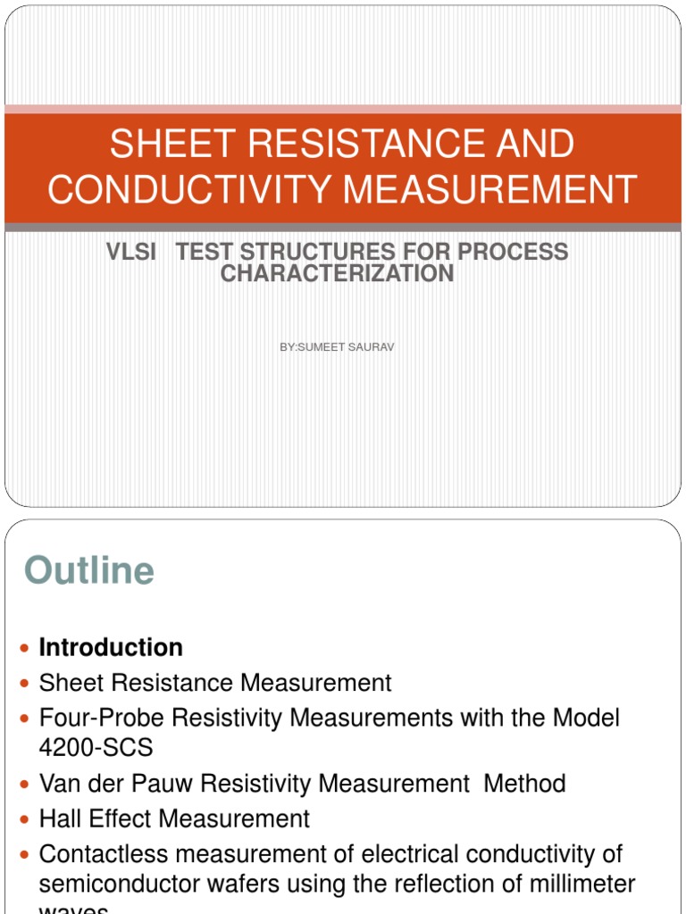 VLSI Test Structures for Process Analysis | PDF | Electrical ...