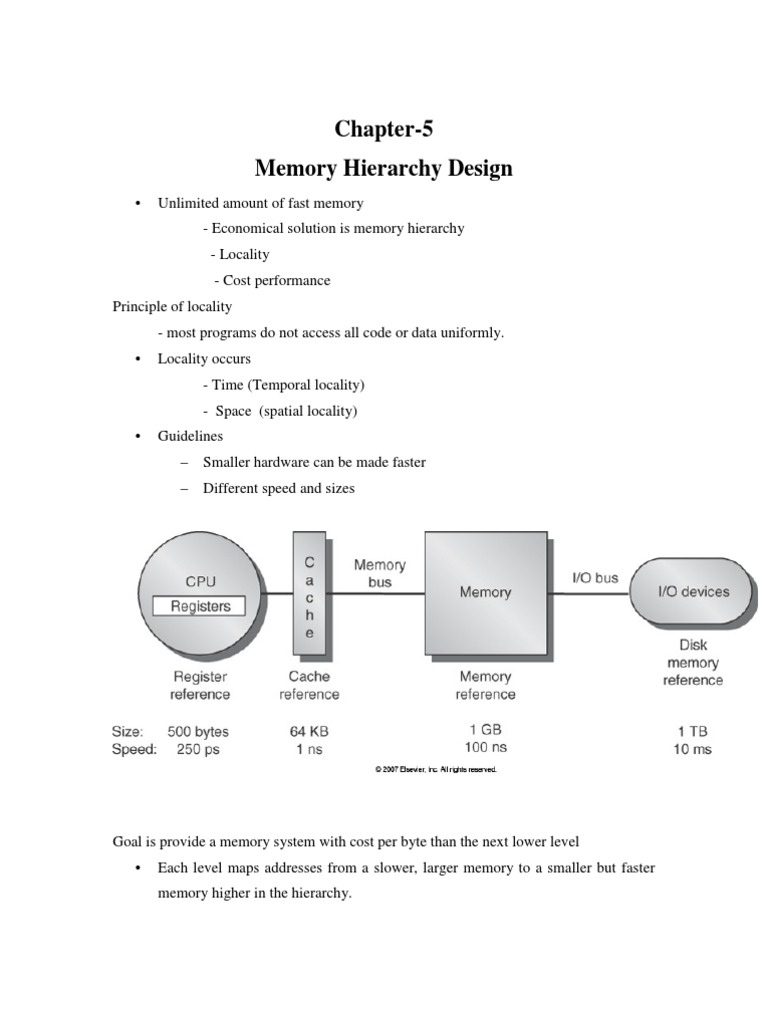 Memory Hierarchy Design-Aca | PDF | Cpu Cache | Computer Data Storage