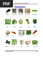 Botanical Names of Common Vegetables and Fruits | PDF | Edible Plants ...
