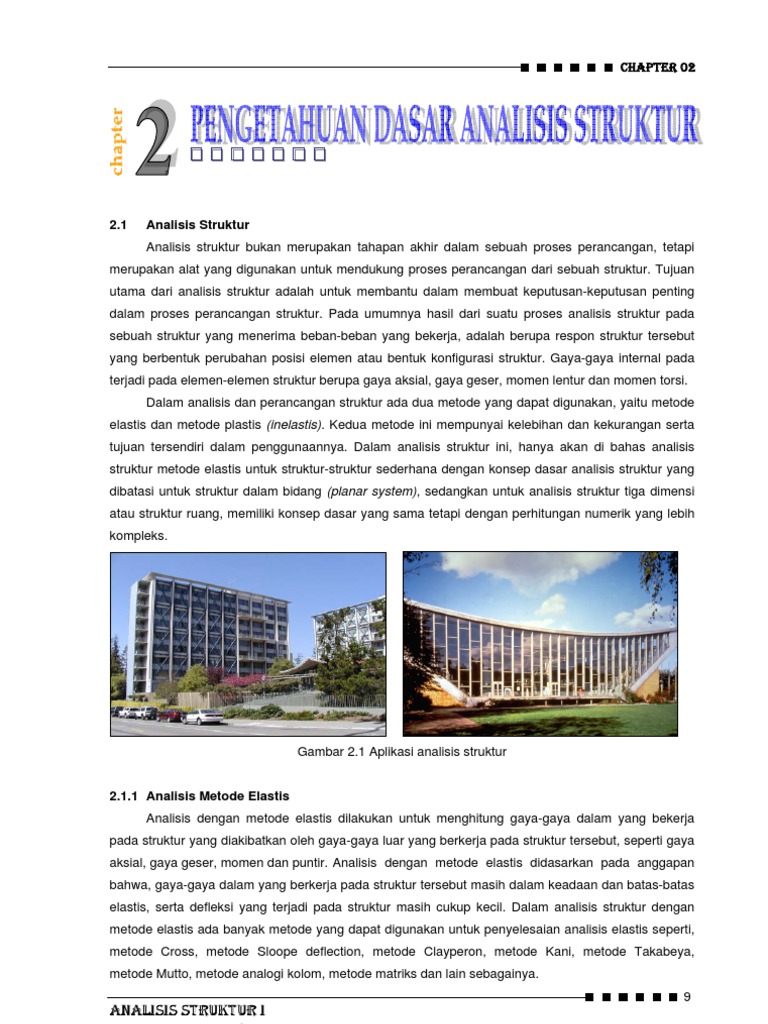 Analisis Struktur I - 03 | PDF