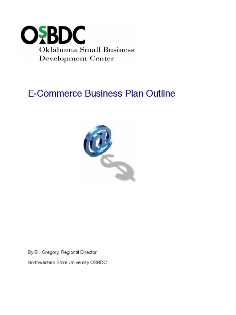 E Commerce Business Plan | PDF | E Commerce | Business Plan