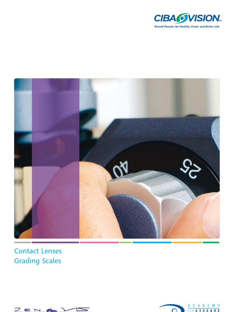 Ciba Vision Grading Scales | PDF