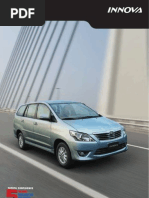 Toyota Innova Crysta Dimensions, Length, Width and Height - AutoX | PDF
