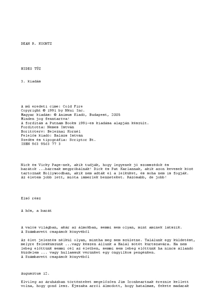 1991 Hideg T Z | PDF