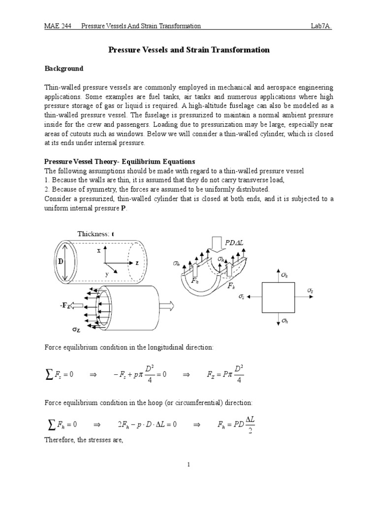 Lab7A Theory | PDF | Deformation (Mechanics) | Stress (Mechanics)