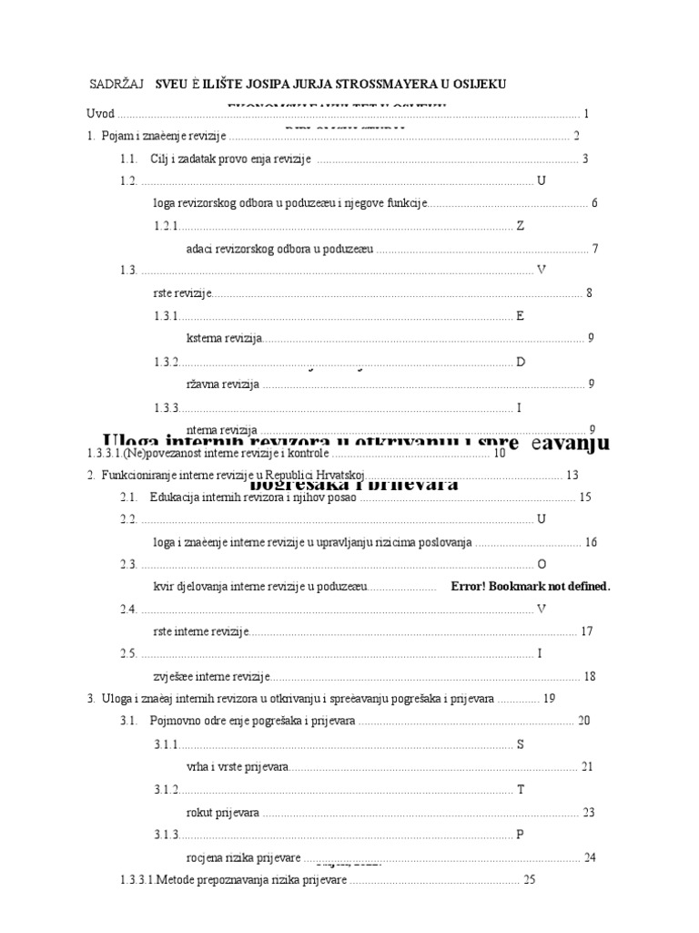 Primjer Seminarskog Rada 2 | PDF