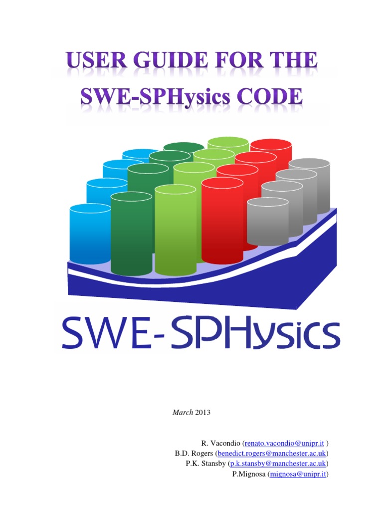 Shallow Water Equations Smooth Particle Hydrodynamics | PDF | Fluid ...