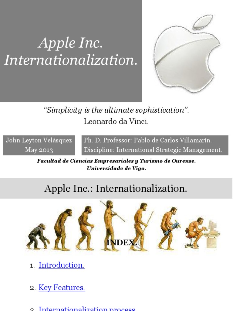 Apple Inc (Internationalization) - John Leyton | PDF | Apple Inc ...