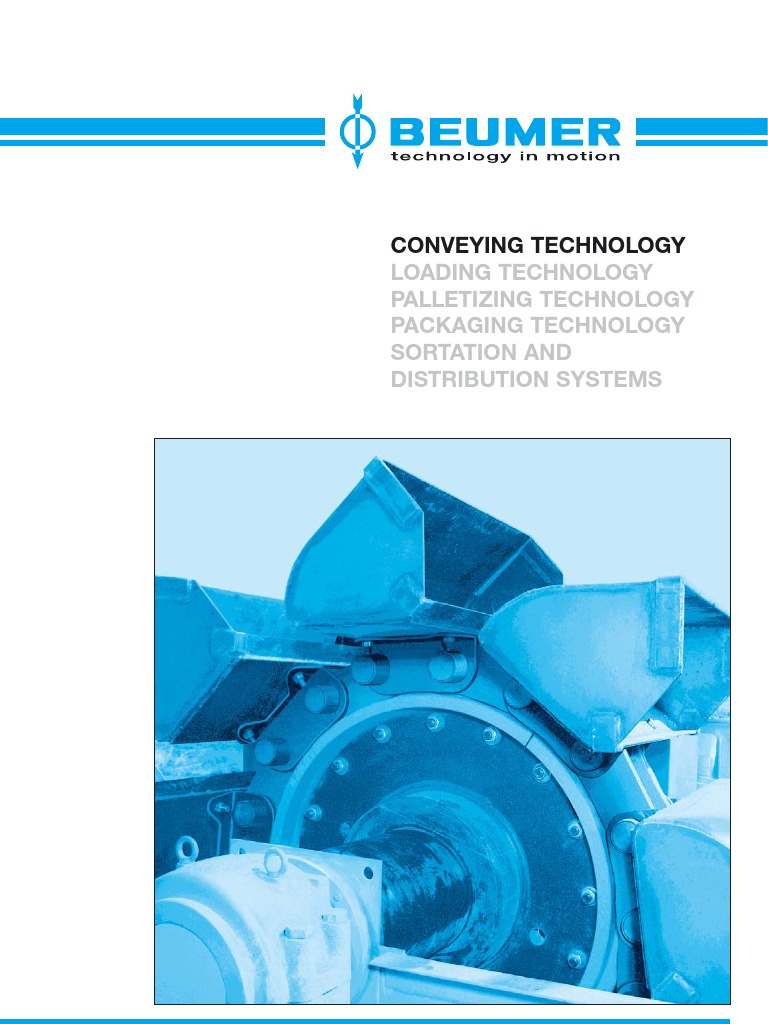 Beumer Chain Bucket Elevator en | PDF | Elevator | Screw