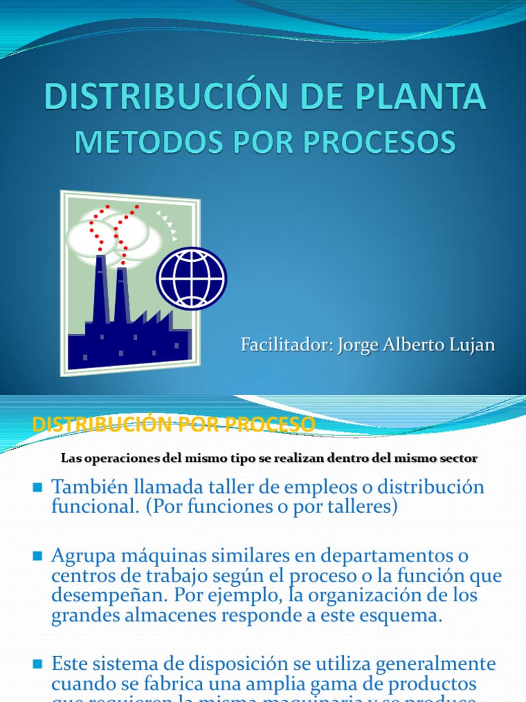 Distribución por Proceso: Ventajas y Desventajas | PDF | Movimiento ...