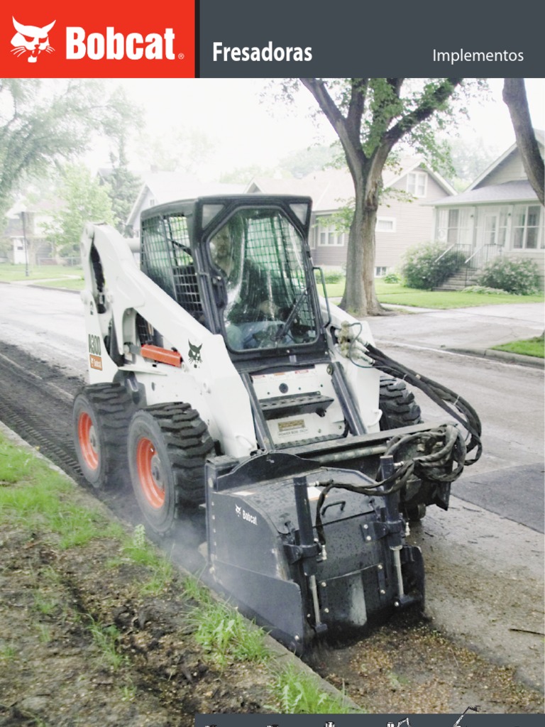 Fresadoras Bobcat para Minicargadoras | PDF