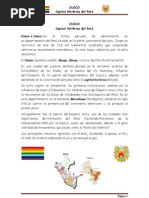 Triptico de Cusco | PDF | Historia