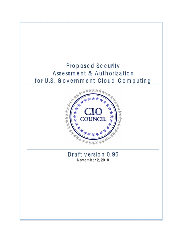 Proposed Security Assessment And Authorization For Computing PDF
