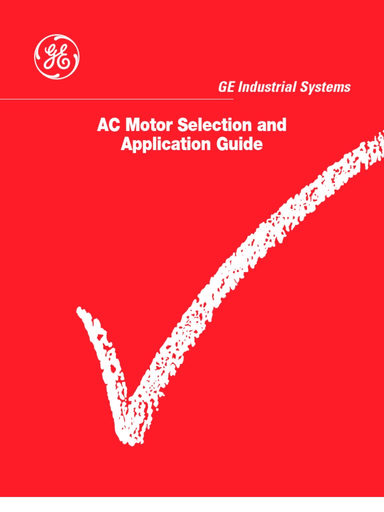 GE Motor Selection Procedure | PDF | Power Inverter | Horsepower