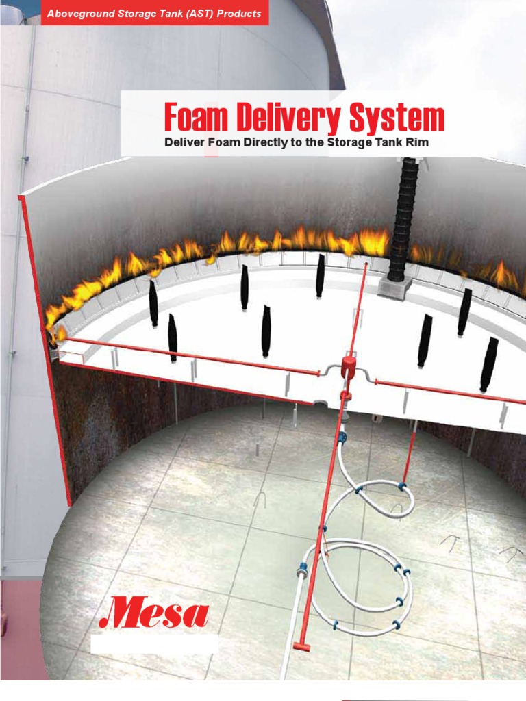 Foam Delivery System: Deliver Foam Directly To The Storage Tank Rim ...