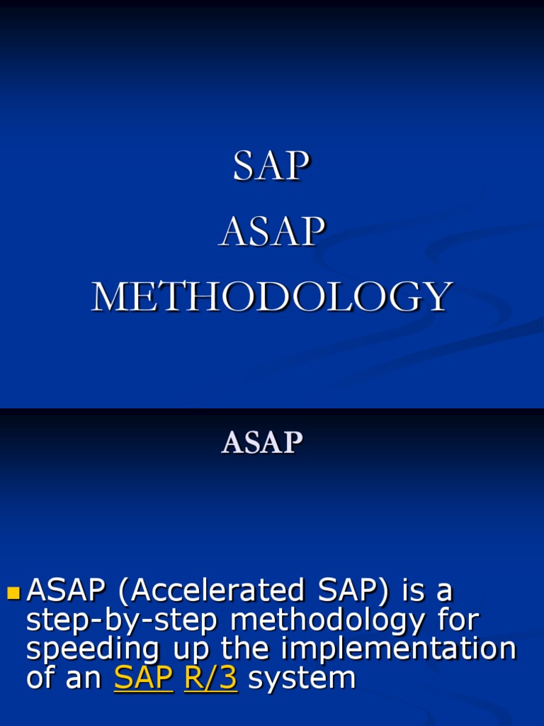 Asap | PDF | Databases | Business Process