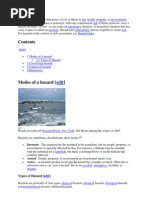 Understanding Hazard Modes and Examples | PDF | Hazards | Futurology