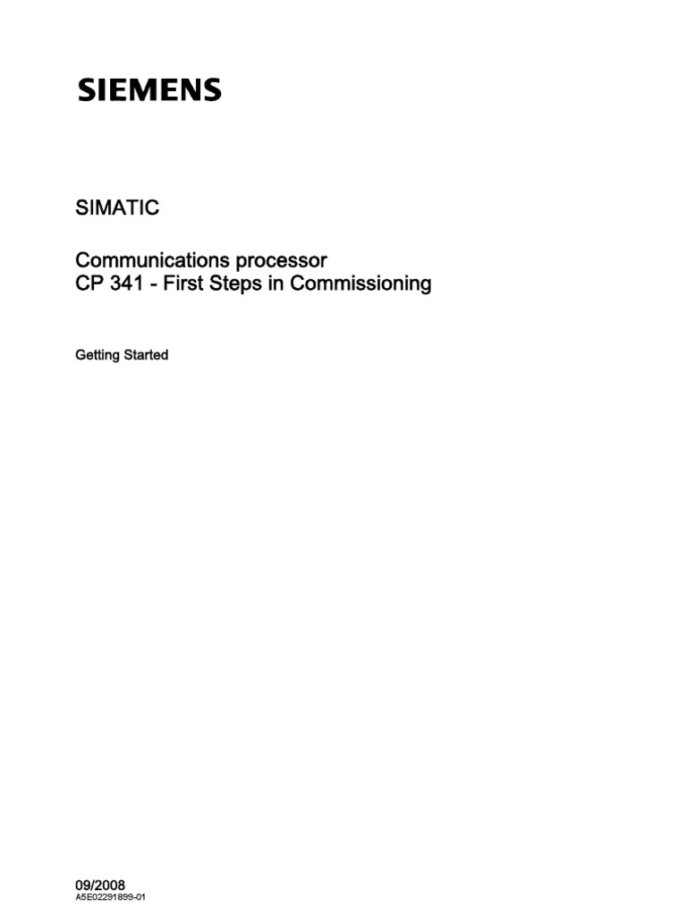 Cp 341 Siemens Pdf Double Click Electrical Connector