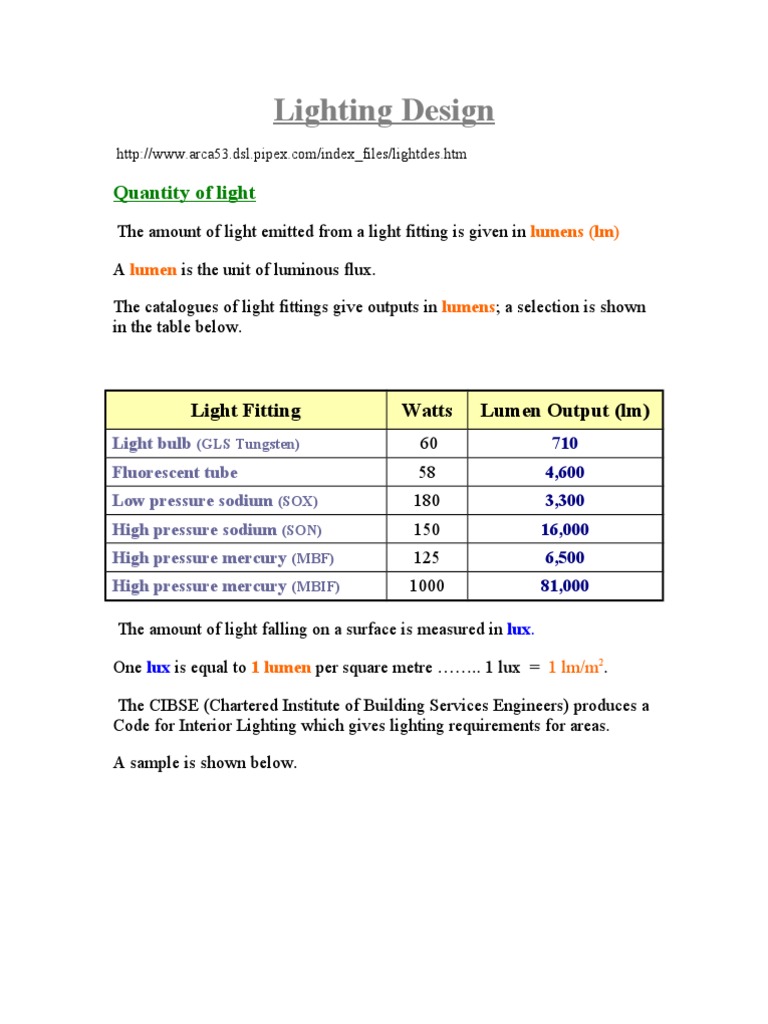 Light Design | Download Free PDF | Lighting | Light