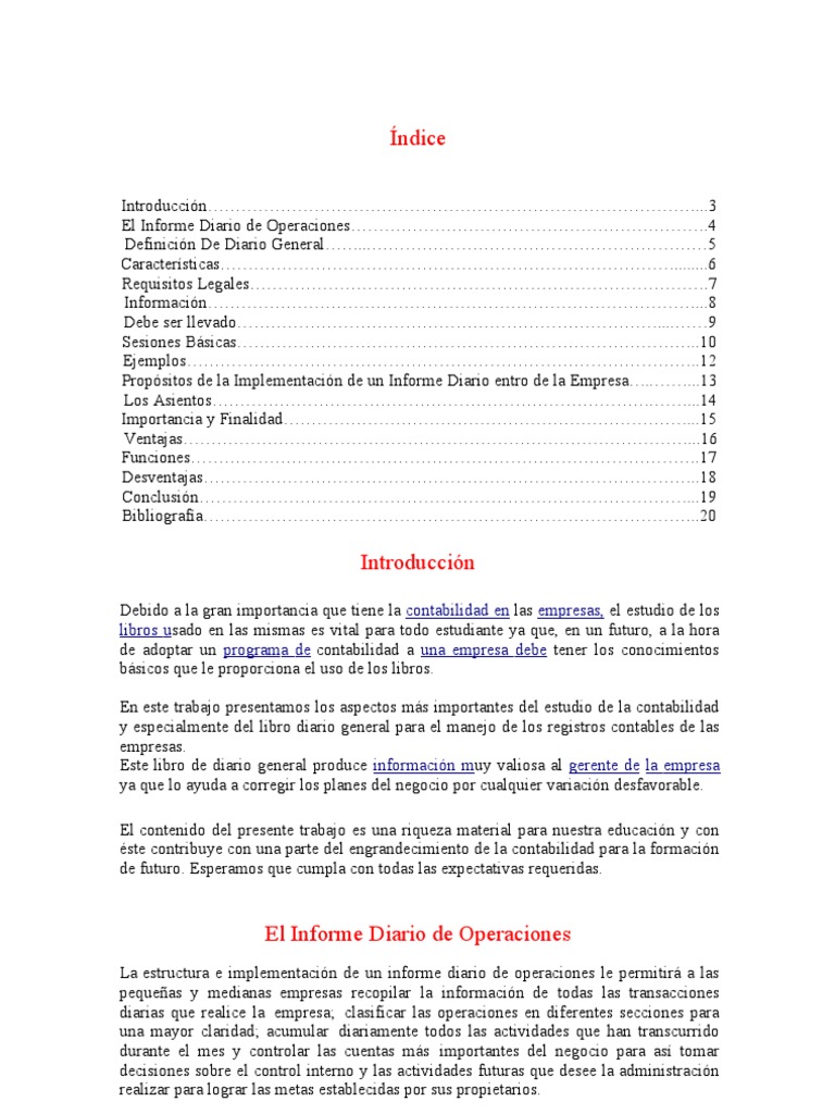 Diario General | Descargar gratis PDF | Contabilidad | Bancos