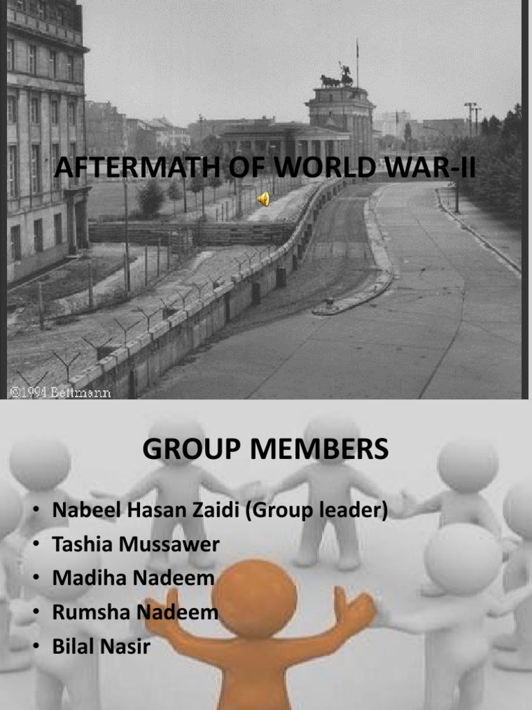 Aftermath of World War-II | PDF | Post–World War II Economic Expansion ...