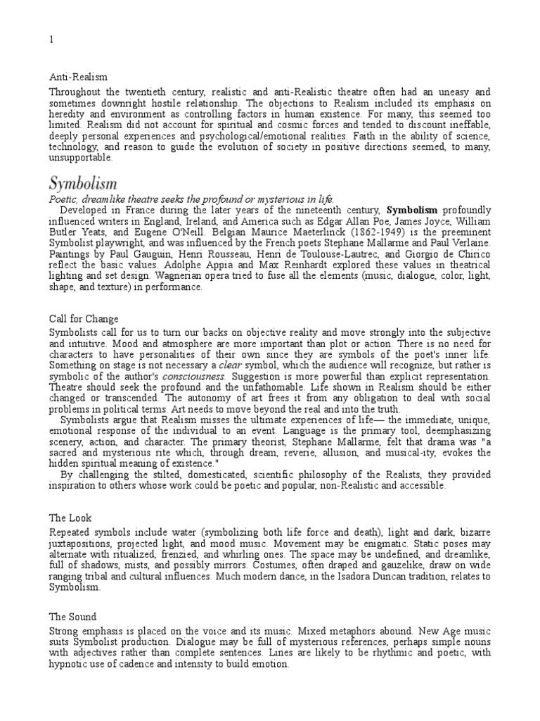 Isms Theatre | PDF | Musical Theatre | Expressionism