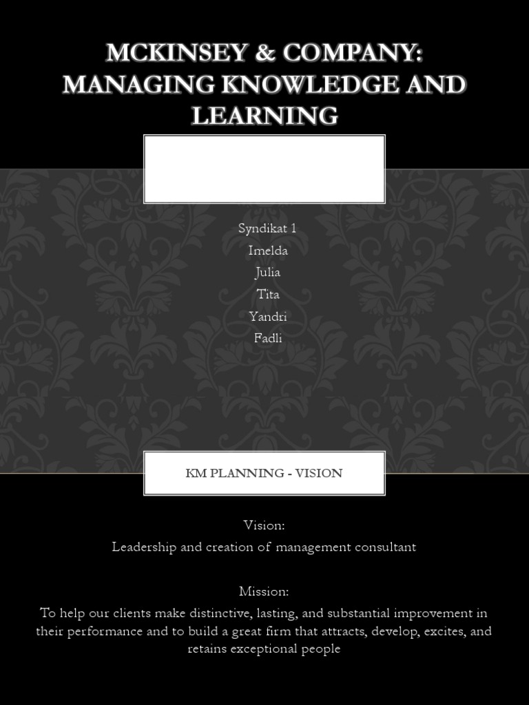 Mckinsey Company Pdf