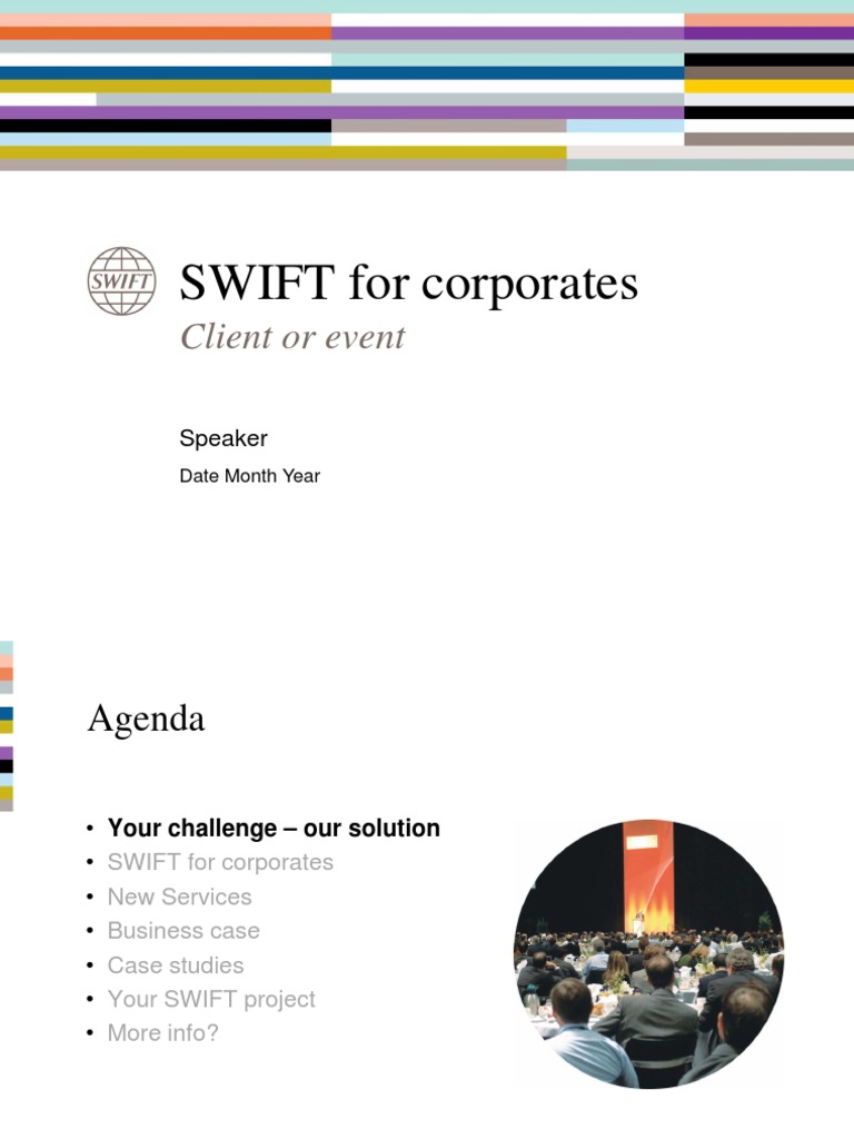 Swift For Corporates Overview | PDF | Enterprise Resource Planning | Banks